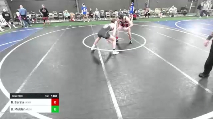 137 lbs Rr Rnd 1 - Bryson Barela, Henderson vs Brock Mulder, Arena ...
