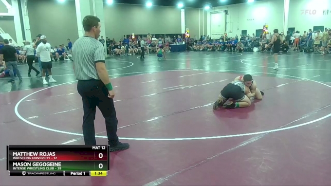 175 lbs Round 4 (6 Team) - Mason Gegogeine, Intense Wrestling Club vs ...