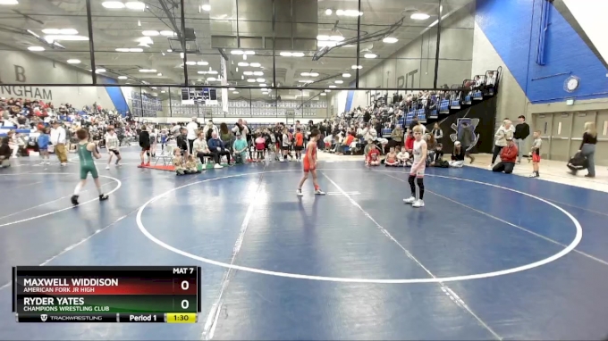 64 lbs Champ. Round 1 - Ryder Yates, Champions Wrestling Club vs ...