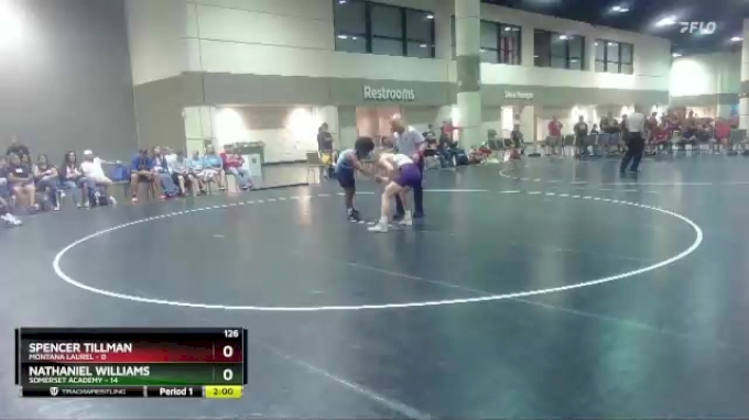 126 lbs Round 3 (6 Team) - Nathaniel Williams, Somerset Academy vs ...