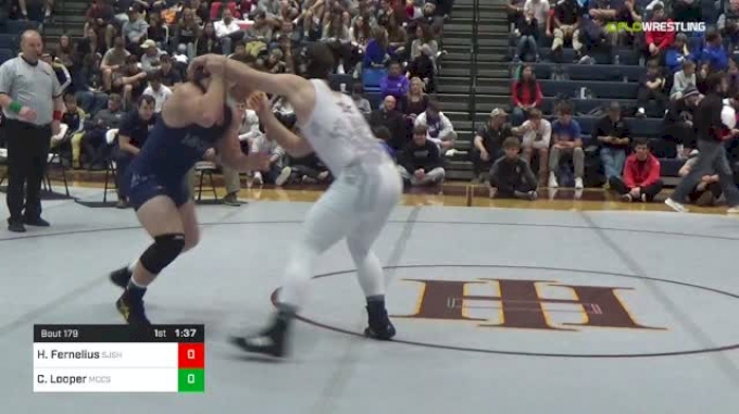 220 lbs Final - Harrison Fernelius, St. John's School vs Chase Looper ...