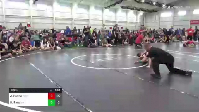80 lbs Round 2 - Josh Bostic, Team Gotcha vs Sawyer Bond, Tristate Elite