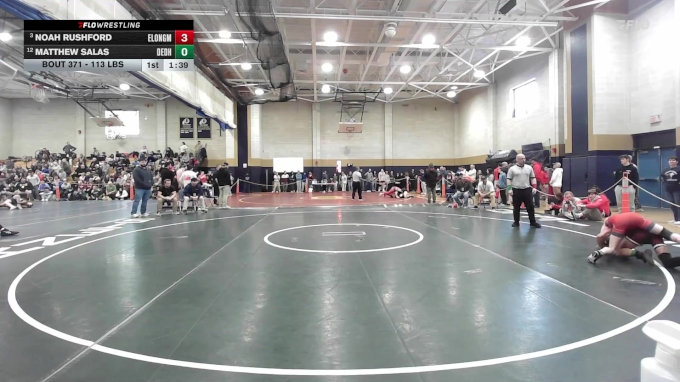 113 lbs 7th Place - Noah Rushford, East Longmeadow vs Matthew Salas, Dedham