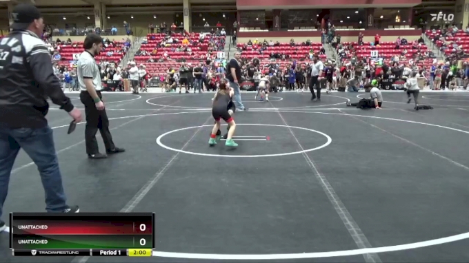 55 lbs Cons. Round 3 - Athena Oliver, Triumph vs Ellouise Earnest ...
