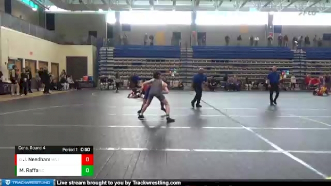 132 lbs Cons. Round 4 - John Paul Needham, Mount Saint Joseph vs Miles ...