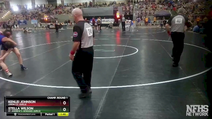 Girls 165 lbs Champ. Round 1 - Piper Fowler, Cleveland (Girls) vs ...