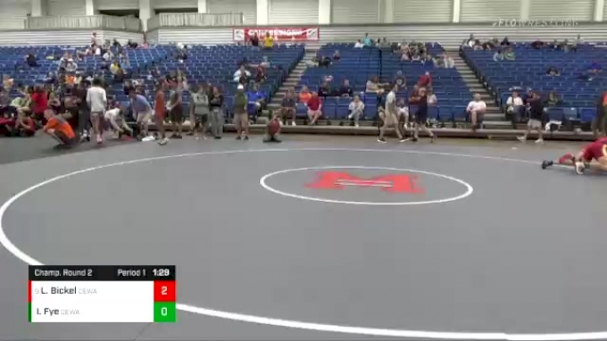 116 lbs Champ. Round 2 - Logan Bickel, Cascade vs Isaiah Fye, Alexandria