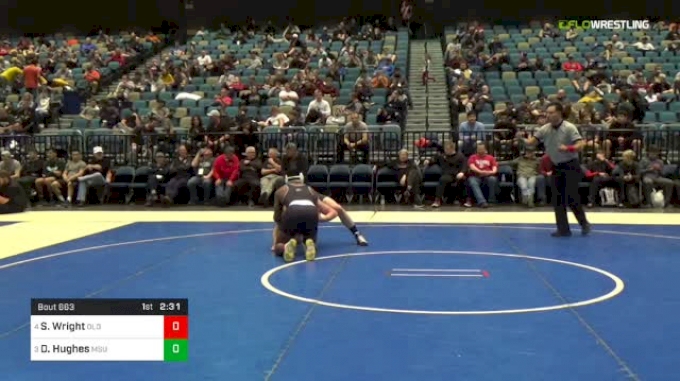 174 lbs 3rd Place - Seldon Wright, Old Dominion vs Drew Hughes ...