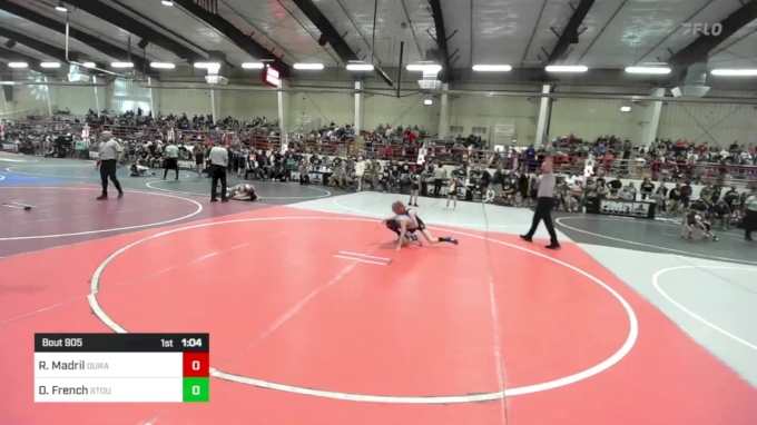 74 lbs Quarterfinal - Ricky Madril, Duran Elite vs Daxx French, Stout ...