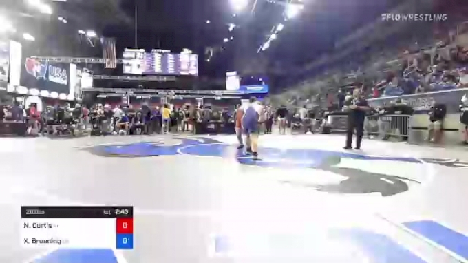 285 lbs Consi Of 16 #1 - Noah Curtis, Alaska vs Xavier Bruening, California