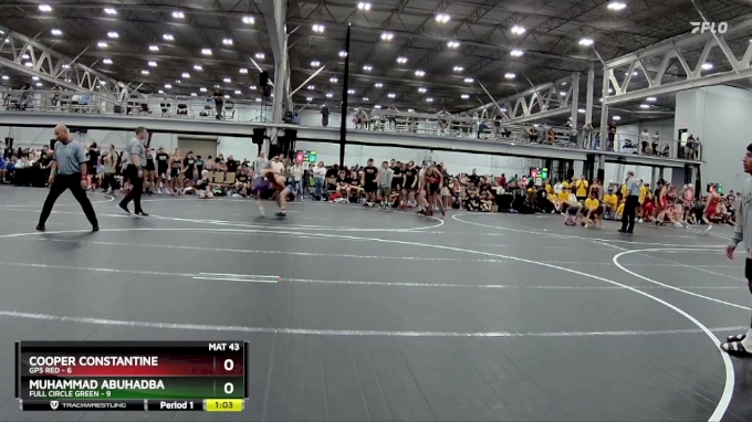 120 lbs Round 1 (8 Team) - Cooper Constantine, GPS Red vs Muhammad ...
