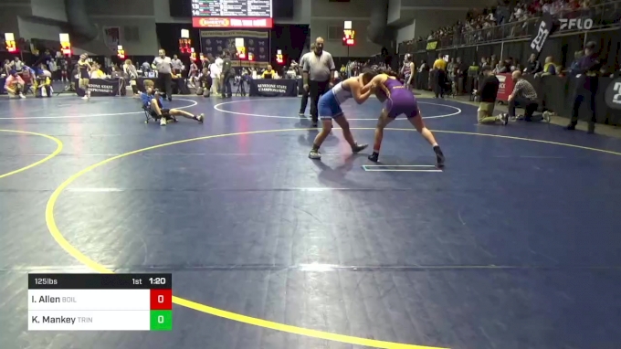 125 lbs Round Of 32 - Isabella Allen, Boiling Springs vs Keegan Mankey ...