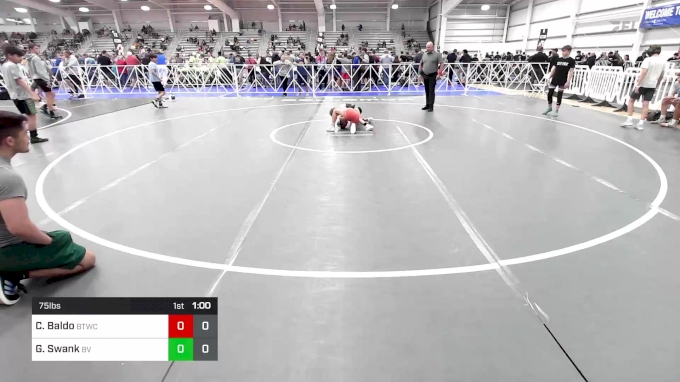 75 lbs Rr Rnd 1 - Christopher Baldo, Bitetto Trained Wrestling vs ...