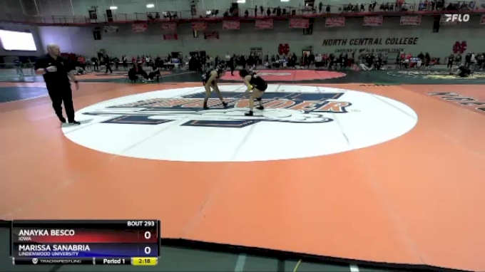 136 lbs Quarterfinal - Anayka Besco, Iowa vs Marissa Sanabria ...