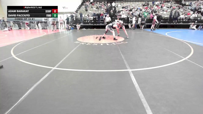 154-H lbs Consi Of 16 #1 - Adam Barakat, Scorpions vs David Facciuto ...