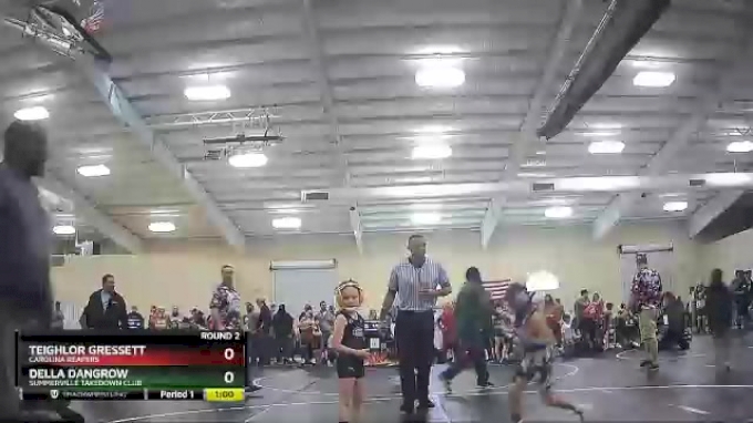 50 lbs Round 2 - Della Dangrow, Summerville Takedown Club vs Teighlor ...