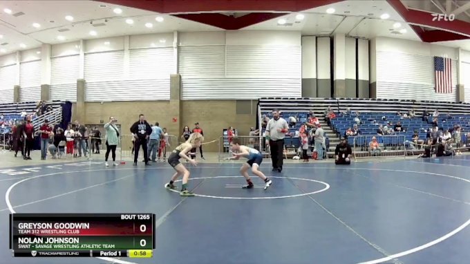 63 lbs Cons. Round 5 - Nolan Johnson, SWAT - Savage Wrestling Athletic ...