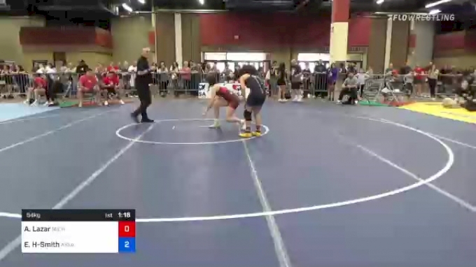 54 kg Round Of 32 - Alexis Lazar, Michigan Revolution Wrestling Club vs ...