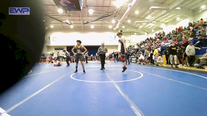 140 lbs Consolation - Caleb Felts, Fort Gibson Youth Wrestling vs Talon ...