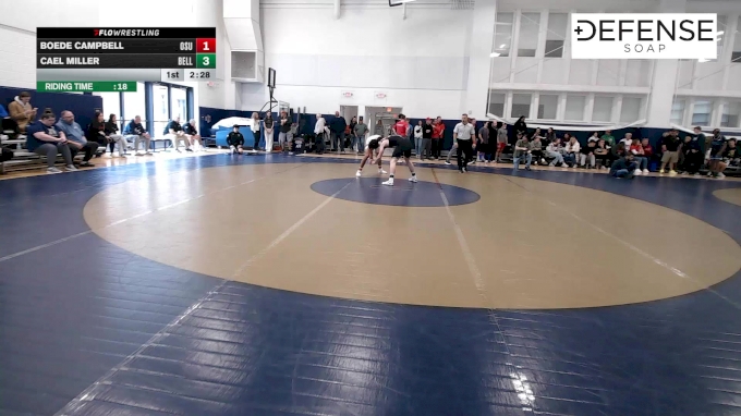 165 lbs Consi Of 16 #1 - Boede Campbell, Ohio State vs Cael Miller ...