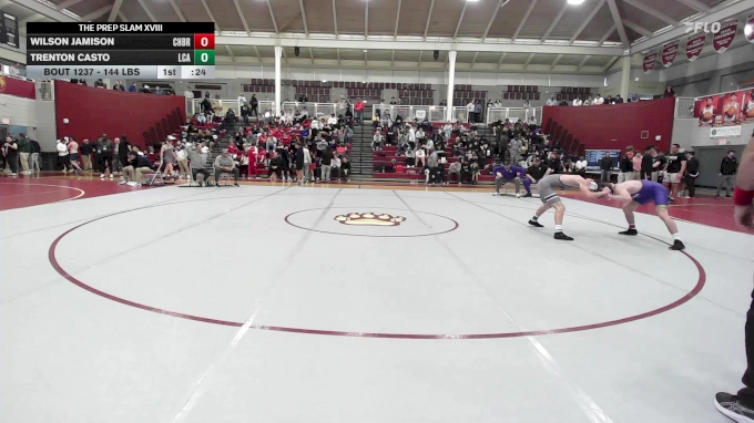 144 lbs Consolation - Wilson Jamison, Christian Brothers vs Trenton ...
