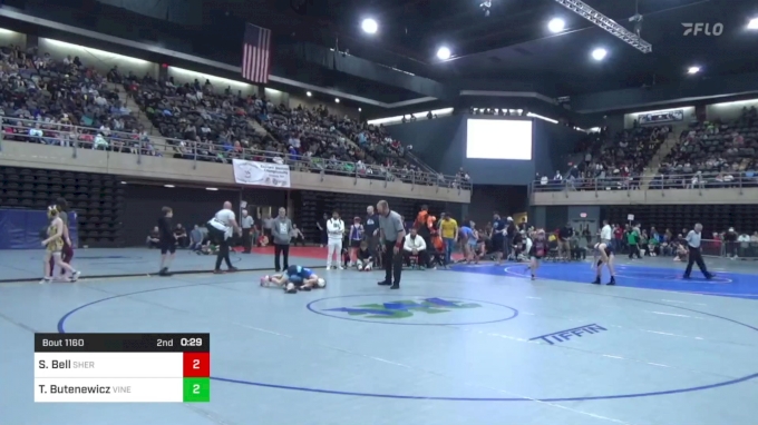 74 lbs Round Of 16 - Sawyer Bell, Shermans Dale vs Travis Butenewicz ...