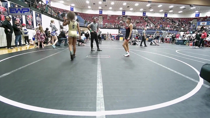 110 lbs Semifinal - Lulu Tahdoohnippah, Elgin Wrestling vs Vanity Brown ...