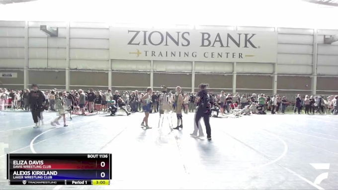 155 lbs Champ. Round 1 - Eliza Davis, Davis Wrestling Club vs Alexis ...