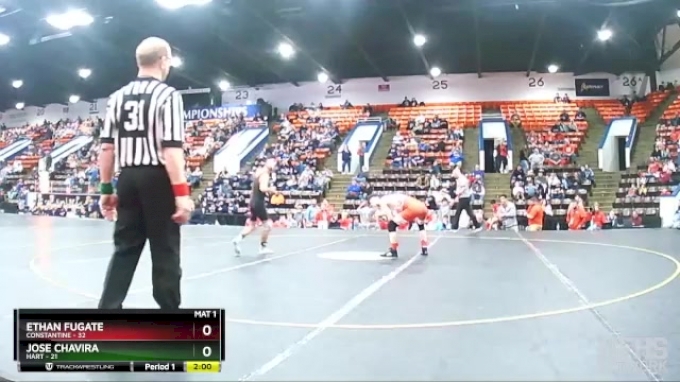 113 lbs Quarterfinals (8 Team) - Ethan Fugate, Constantine vs Jose ...