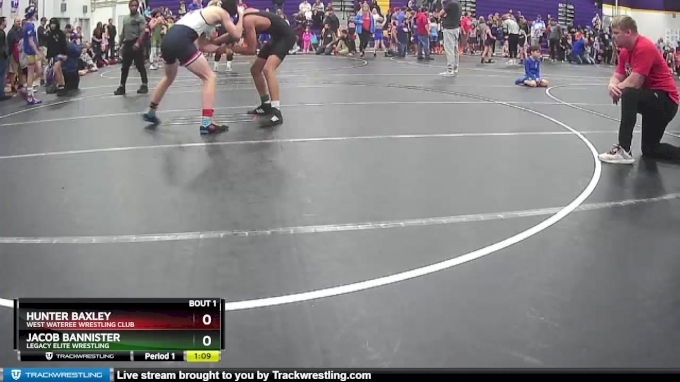 129 lbs Quarterfinal - Jacob Bannister, Legacy Elite Wrestling vs ...
