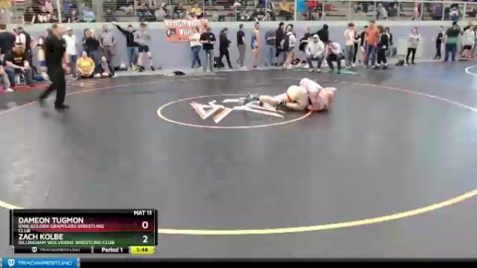 152 lbs Rr1 - Zach Kolbe, Dillingham Wolverine Wrestling Club vs Dameon ...
