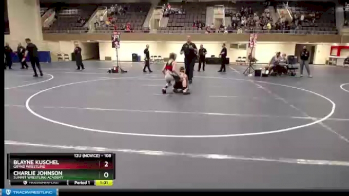 108 lbs 1st Place Match - Blayne Kuschel, Grynd Wrestling vs Charlie ...
