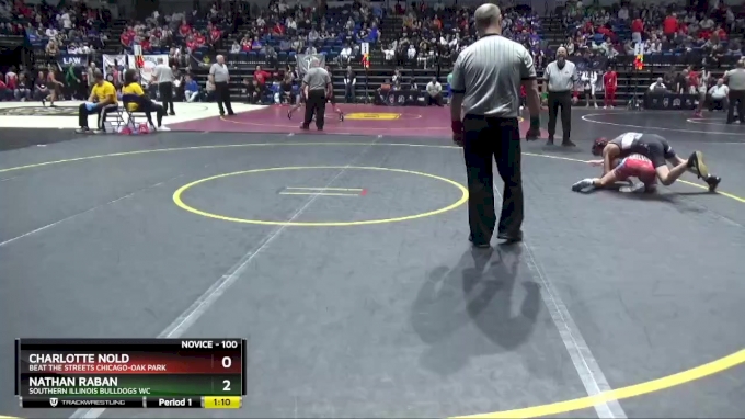 100 lbs Cons. Round 2 - Charlotte Nold, Beat The Streets Chicago-Oak ...