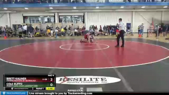 149 lbs Champ. Round 2 - Brett Kaliner, Stevens Institute Of Technology ...