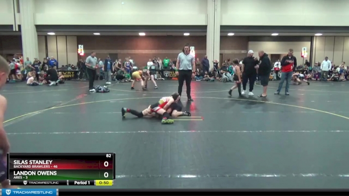 82 lbs Placement (4 Team) - Silas Stanley, Backyard Brawlers vs Landon ...