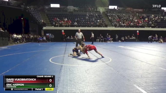 125 lbs Champ. Round 2 - David Vukobratovich, Central vs Eric Harmon ...