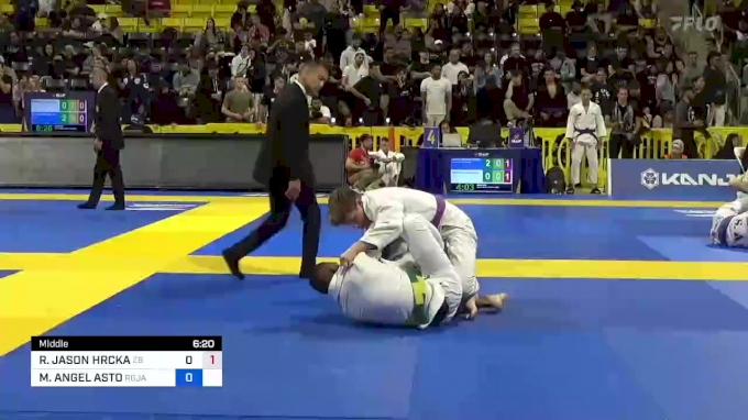RYAN JASON HRCKA vs MIGUEL ANGEL ASTO 2023 World Jiu-Jitsu IBJJF ...