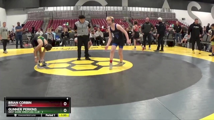 105 lbs Round 2 (8 Team) - Brian Corbin, Dynasty vs Gunner Perkins ...