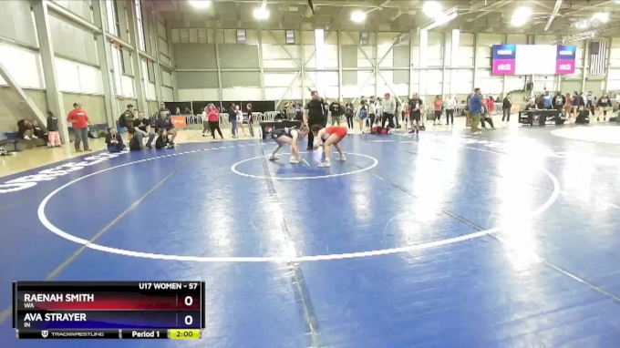 57 lbs Cons. Round 7 - Raenah Smith, WA vs Ava Strayer, IN