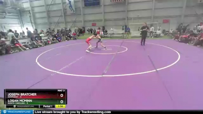 100 lbs Round 4 (6 Team) - Joseph Bratcher, Kentucky vs Logan McMinn ...