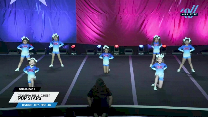 Olympia Hills Cheer - Pup Stars [2023 L1.1 Tiny - PREP - D2 Day 1] 2023 ...