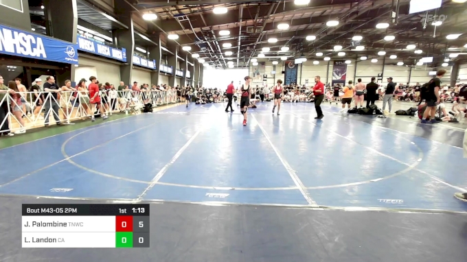 113 lbs Rr Rnd 2 - Jaden Palombine, Team Nauman Black vs Logan Landon ...