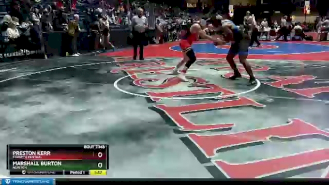 7A-190 lbs Champ. Round 1 - Marshall Burton, Newton vs Preston Kerr ...