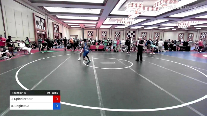 160 lbs Round Of 16 - James Spindler, Souffle City Freestyle Greco ...