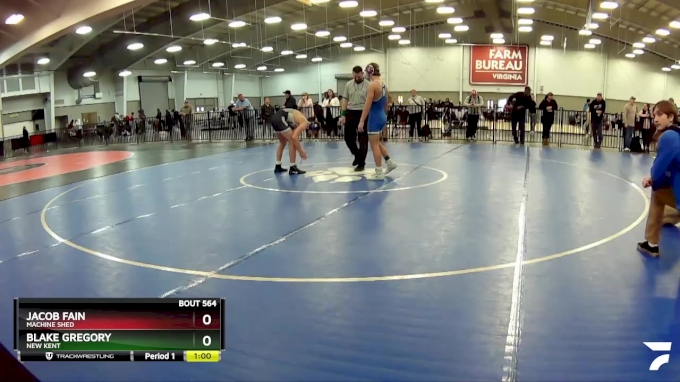 132 lbs 3rd Place Match - Blake Gregory, New Kent vs Jacob Fain ...