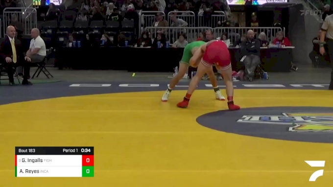 126 lbs Cons. Round 1 - Griffin Ingalls, Fishers vs Aden Reyes ...