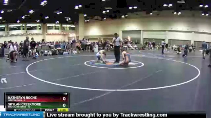 114 lbs Round 4 (10 Team) - Skylah Creekmore, Brutal Beauties vs ...