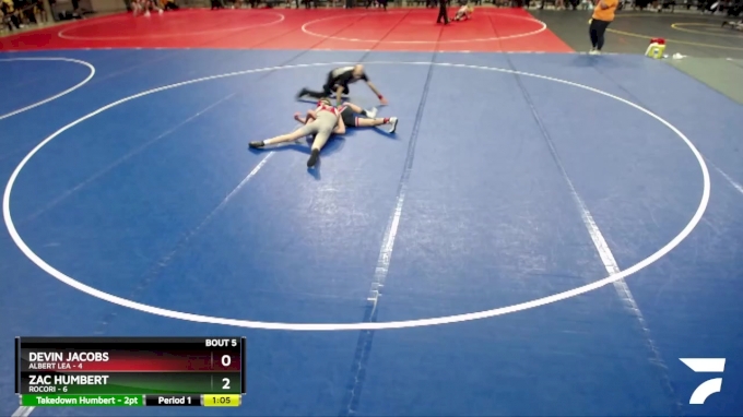 105 lbs Semis & 1st Wrestleback (8 Team) - Devin Jacobs, Albert Lea vs ...
