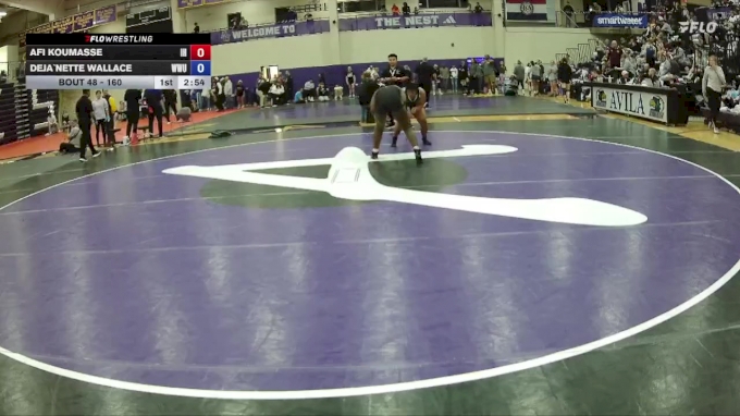 160 lbs Champ. Round 2 - Deja`nette Wallace, William Woods vs Afi ...