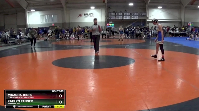 120 lbs Cons. Round 2 - Miranda Jones, Clermont Northeastern vs Katilyn ...